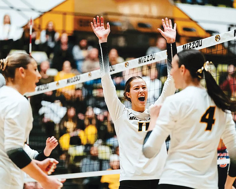 Missouri volleyball to face Kentucky in Sweet 16 of NCAA Tournament ...