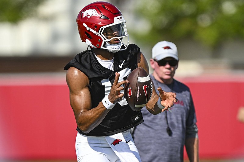 Taylen Green says return to Arkansas football was driven by developing ...