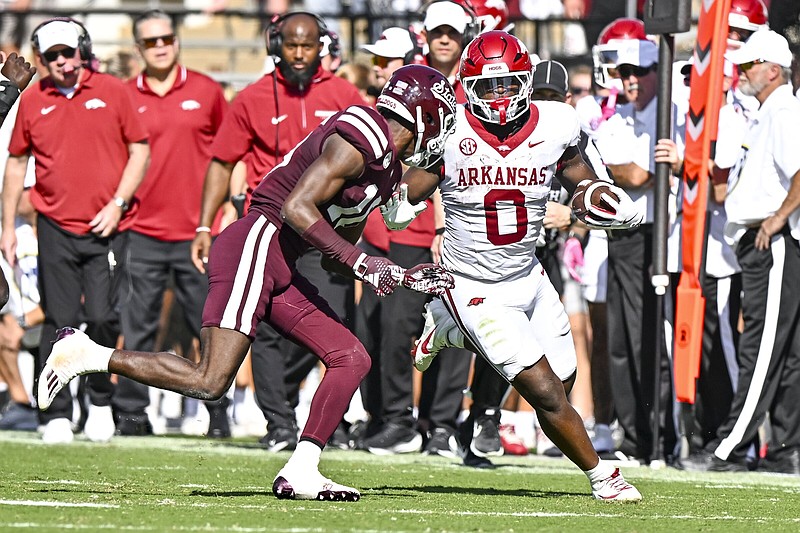 Reports: Hogs running back Braylen Russell hits portal | Northwest ...