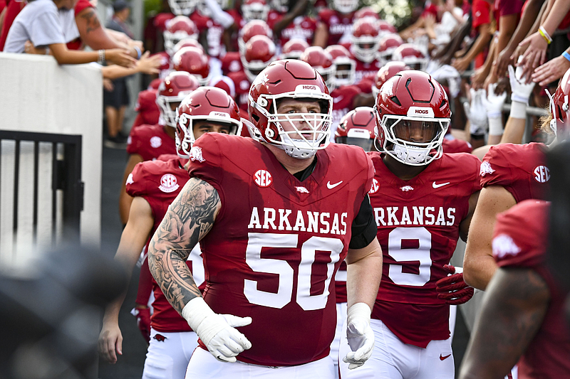 Kobe Branham has chance to show he belongs on Arkansas offensive line ...