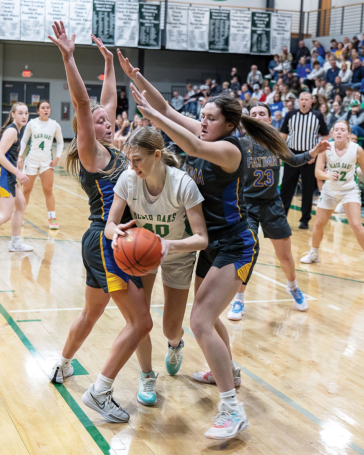 Fatima girls basketball posts 58-35 victory against Blair Oaks ...