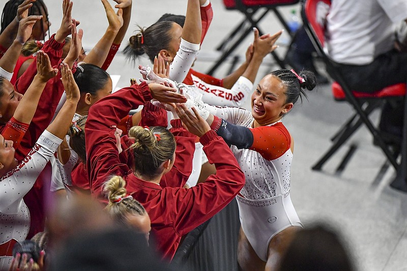 Arkansas gymnastics looks to build on historic season with veteran team ...