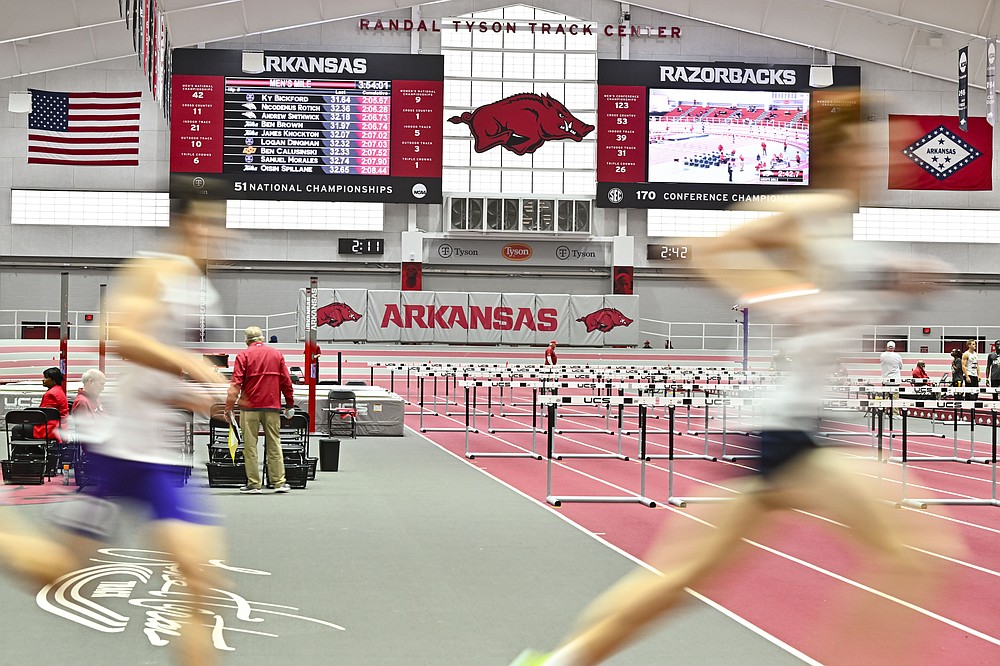 Razorbacks open 2025 indoor track season at Arkansas Invitational ...