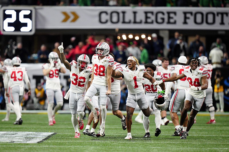 Ohio State wins 1st national title since 2014, outlasting Notre Dame 34 ...