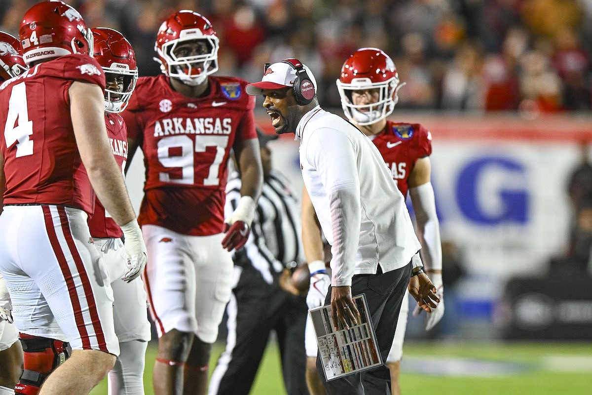 7 Arkansas football on field assistants sign new contracts more expected The Arkansas Democrat Gazette Arkansas Best News Source