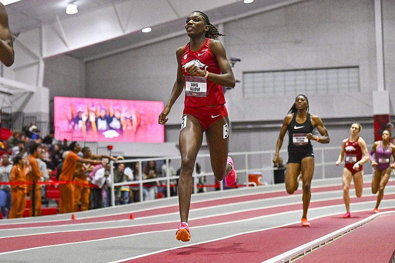 Arkansas track's Sanu Jallow-Lockhart earns SEC runner of the week for ...