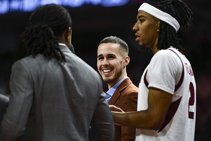 Arkansas basketball's Brad Calipari grateful to work with his dad ahead ...