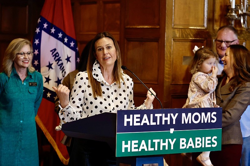 Gov. Sanders announces $45.3M annual investment in maternal health ...