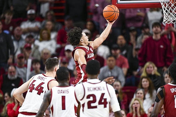 Arkansas basketball rally falls short after No. 3 Alabama runs it up at ...