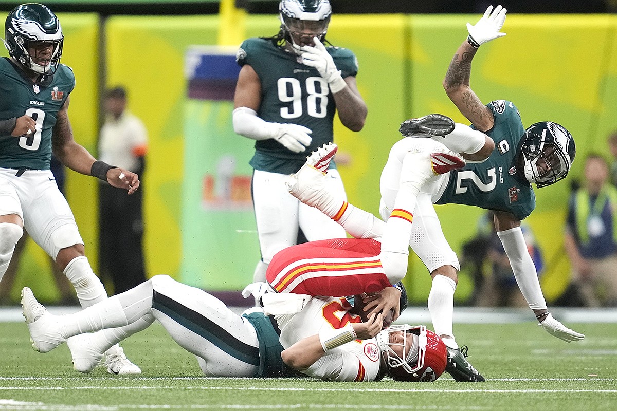 Eagles deny the Chiefs a Super Bowl three-peat with dominant defense in 40-22 rout | Fulton Sun