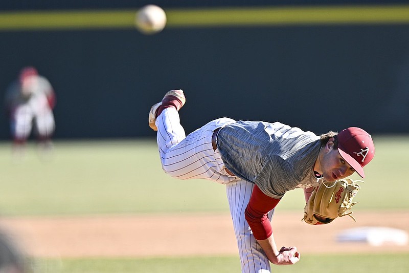 Arkansas baseball sets starting rotation for Washington State series ...
