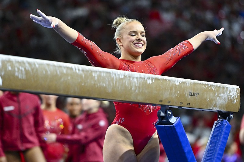 Metroplex Challenge gives Arkansas gymnastics more on-podium experience ...
