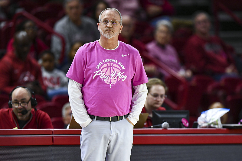 VIDEO: Mike Neighbors previews Arkansas women's basketball vs. Oklahoma ...