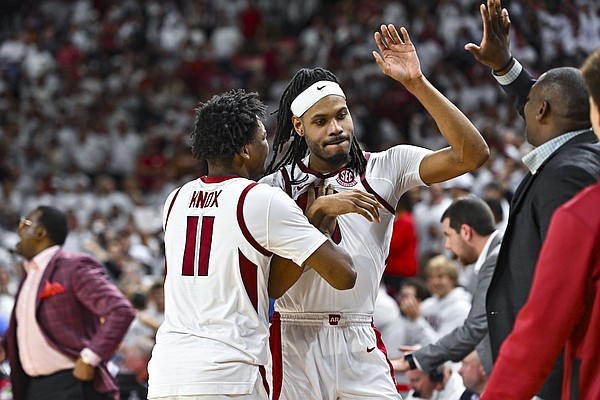 'We're trying to get in that tournament': Shorthanded Arkansas ...