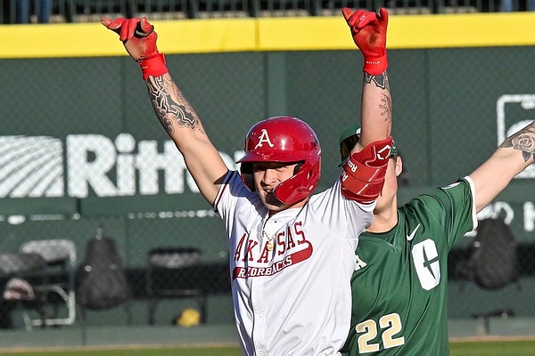 'This team is pretty tough': Arkansas baseball rallies from 8 down to ...