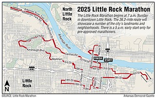 Annual marathon large draw for Little Rock | Northwest Arkansas ...