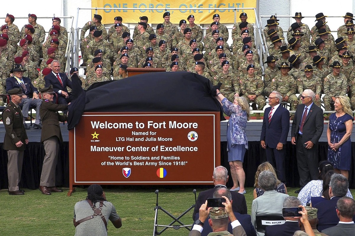 Pentagon changes name of Georgia Army base back to Fort Benning ...