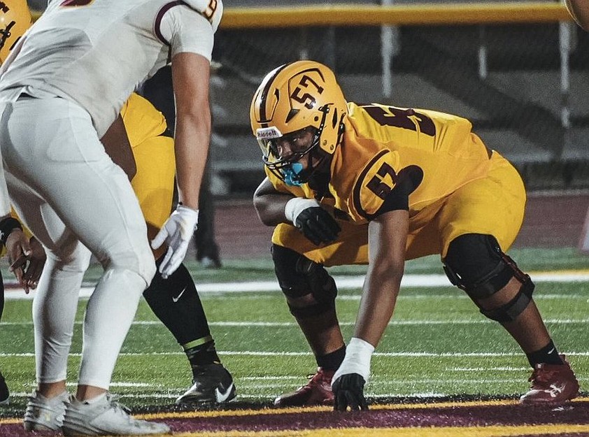 Get to know: ’26 O-line target Aaron Thomas | Northwest Arkansas ...