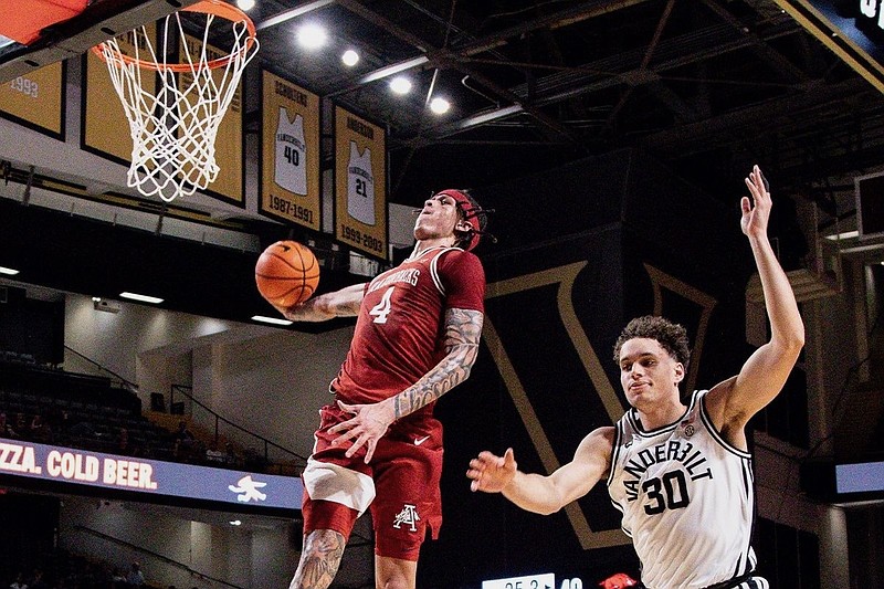 Trevon Brazile's big performance at Vanderbilt keeps Arkansas ...