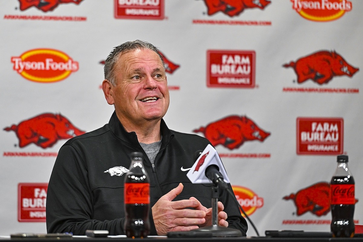 Springing forward: Pittman pleased with Hogs’ added depth | Northwest ...
