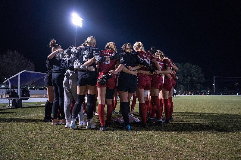 Arkansas soccer opens spring schedule with win over Central Arkansas ...