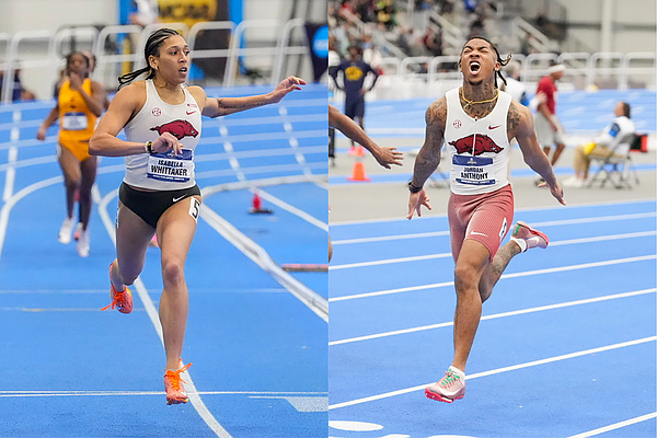 Arkansas men, women finish fourth at NCAA indoor track and field ...