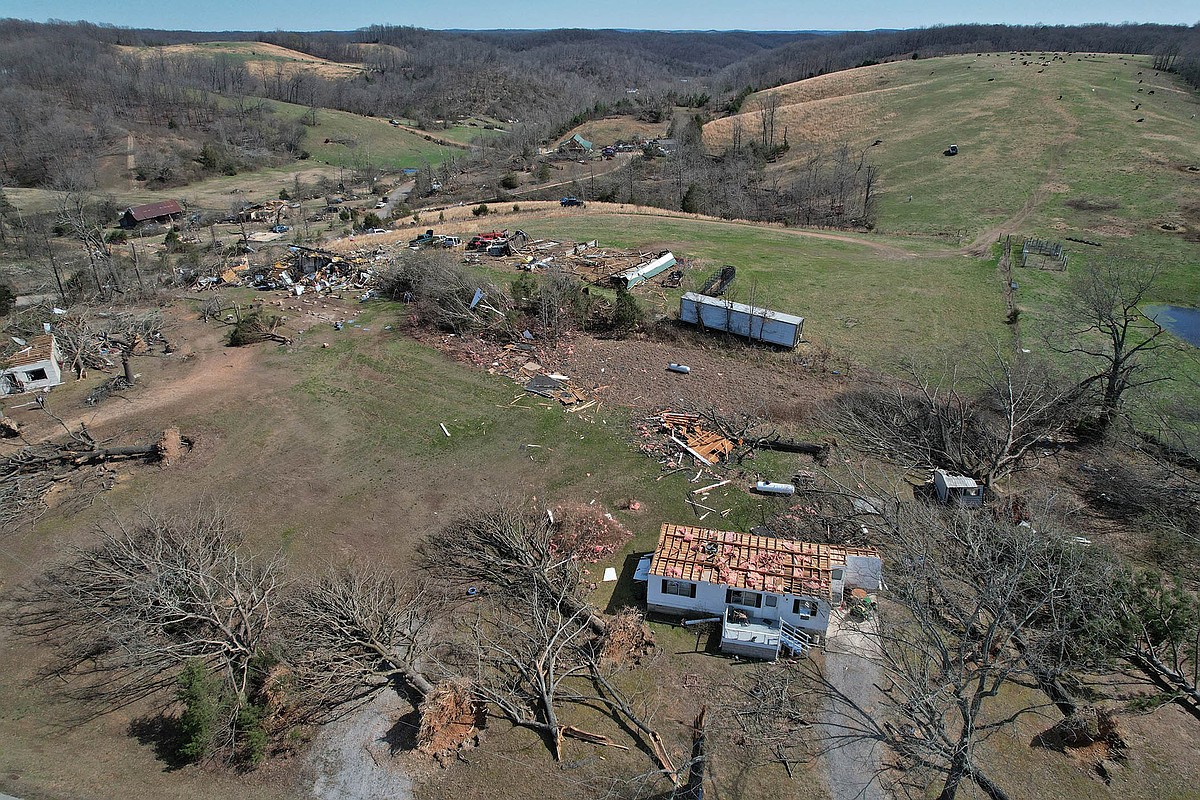 Weather service finds damage consistent with EF4 tornadoes in Jackson ...