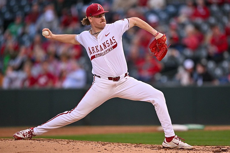Arkansas baseball gets another win after strong start by Ben Bybee ...