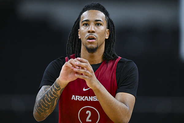 Boogie Fland wants to be 'the helper' for Arkansas basketball in NCAA ...