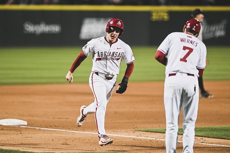 Arkansas baseball notebook: Davalan, Kozeal lead off a lot; first SEC ...
