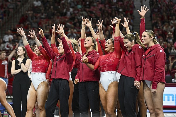 Arkansas gymnastics to compete at NCAA Pennsylvania Regional as No. 16 ...