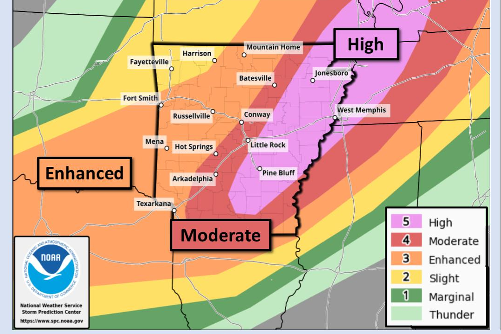 UPDATE: Tornado warnings issued in Arkansas; Little Rock metro sees ...