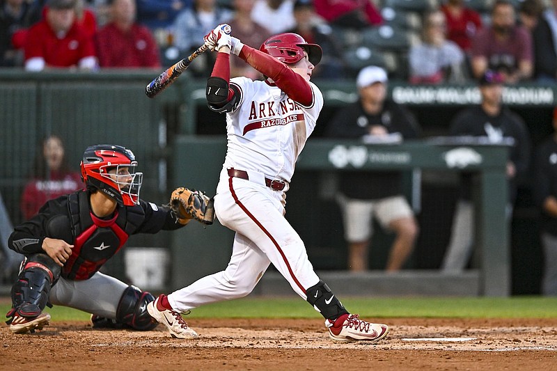 Arkansas baseball notebook: Davalan makes lefties pay, Souza swipes 3 ...