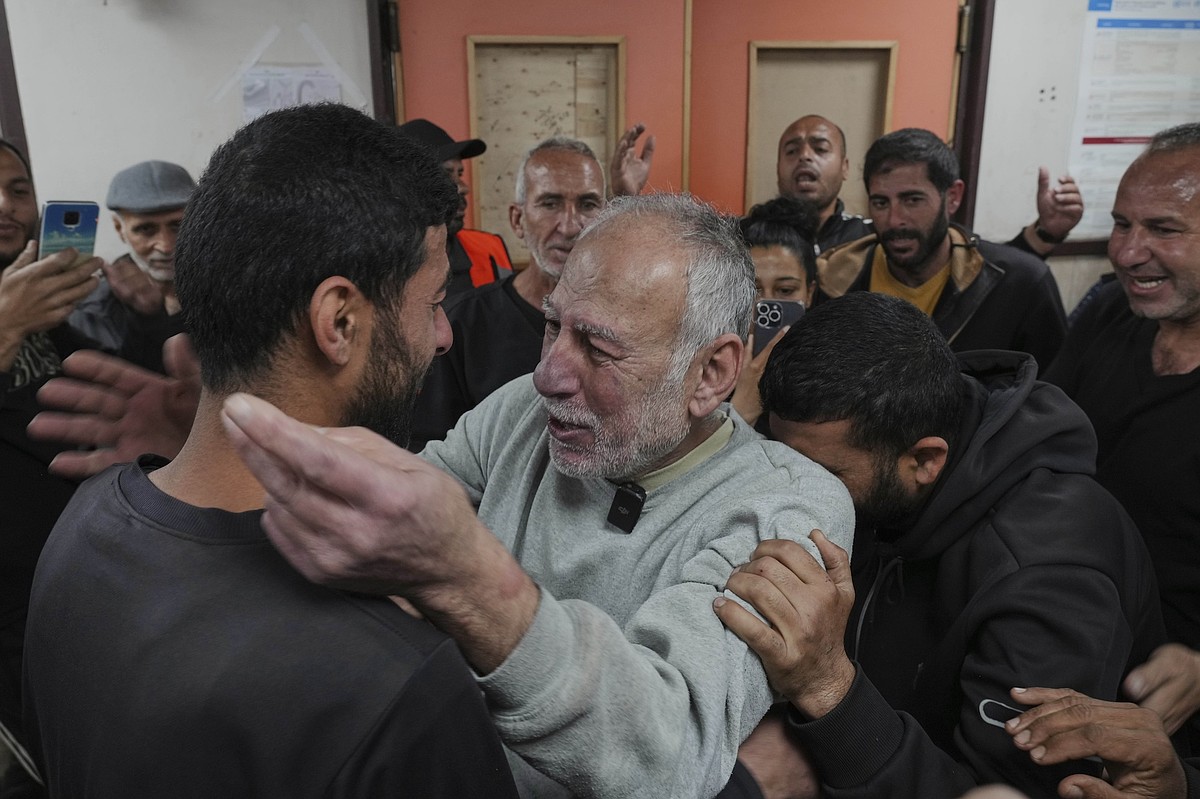 Israel releases 10 Palestinians detained from Gaza. They say they ...