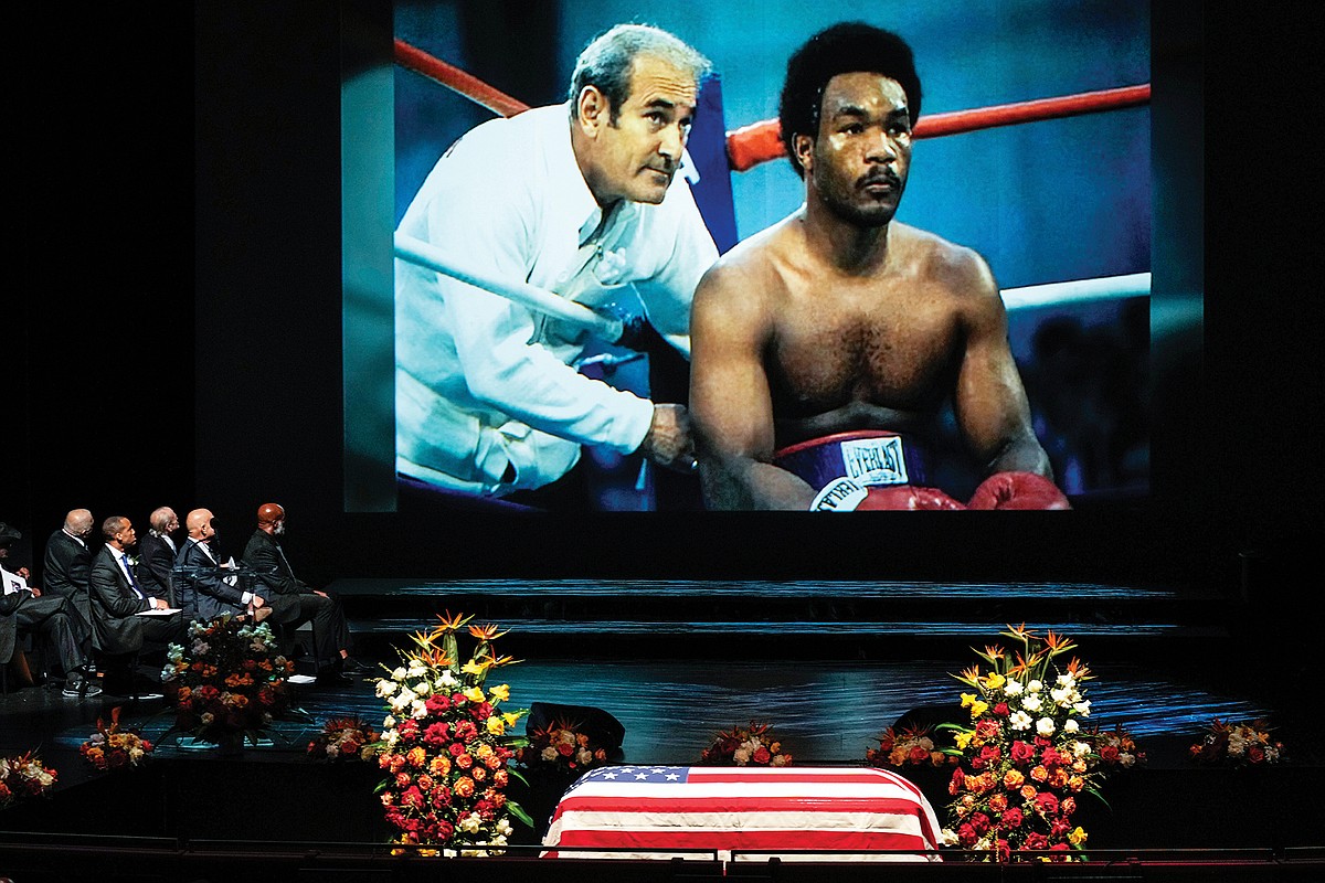 Boxing legend Foreman remembered for love of family, faith ...