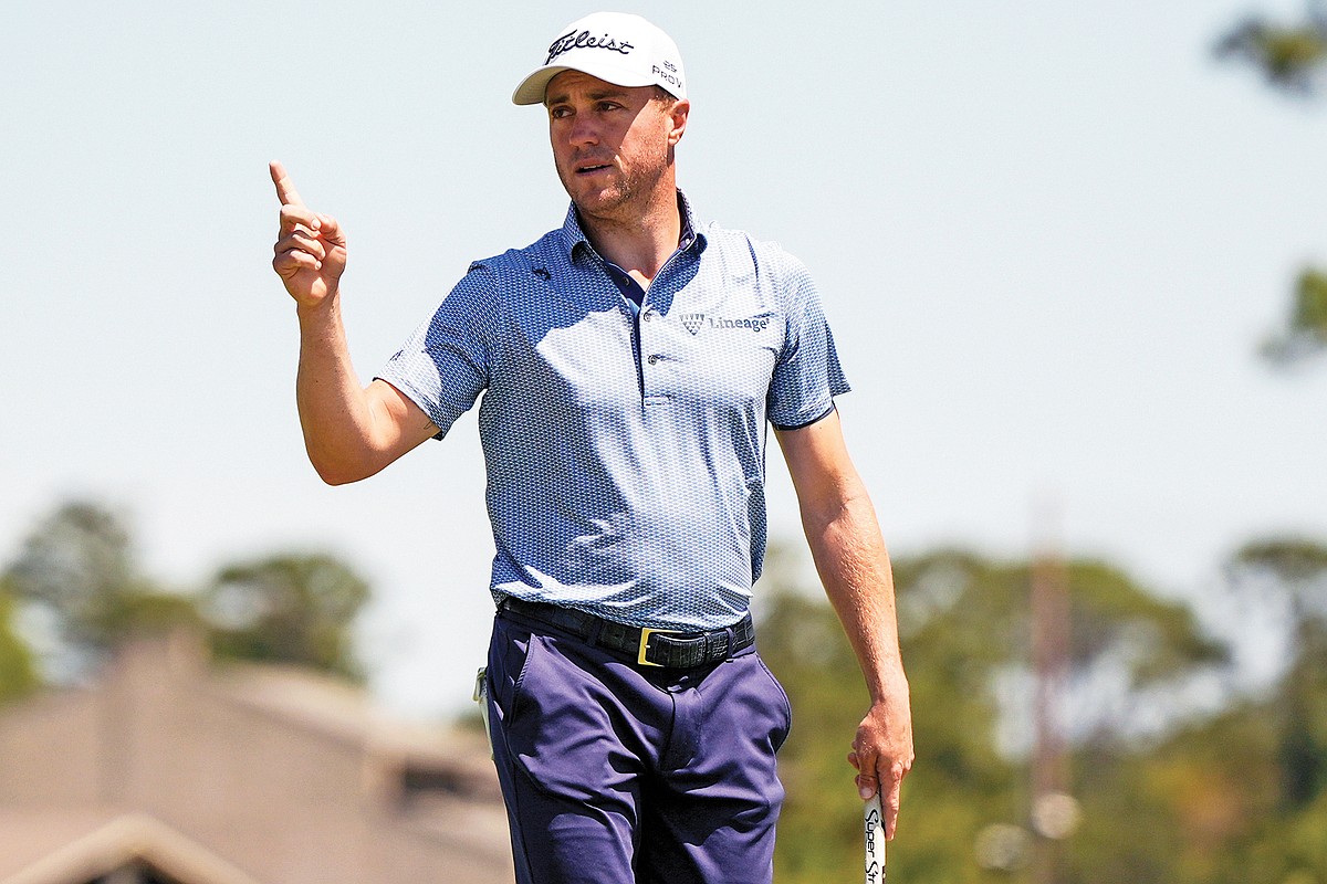 Thomas makes 11 birdies for 61 to take lead at Harbour Town | Jefferson ...