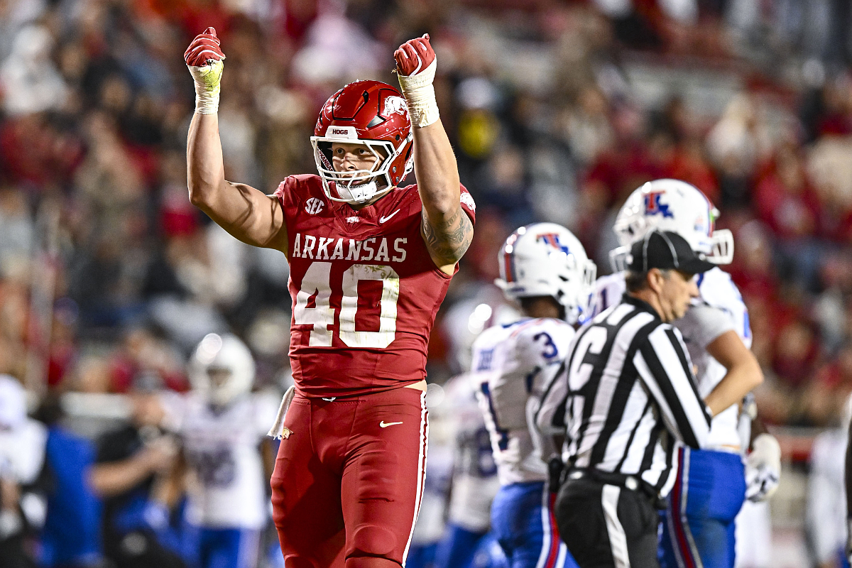 Arkansas defensive end Landon Jackson selected by Buffalo Bills in 3rd round of NFL Draft ...