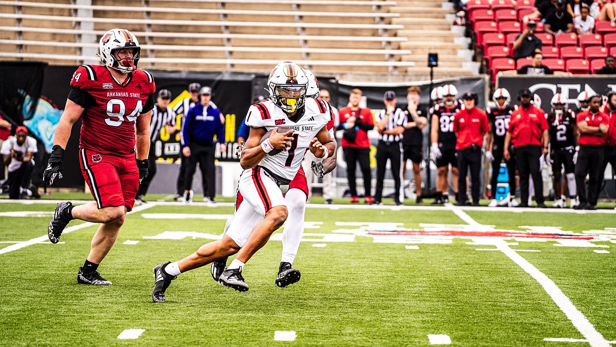 Red Wolves’ Raynor tosses TDs in spring game | Northwest Arkansas ...