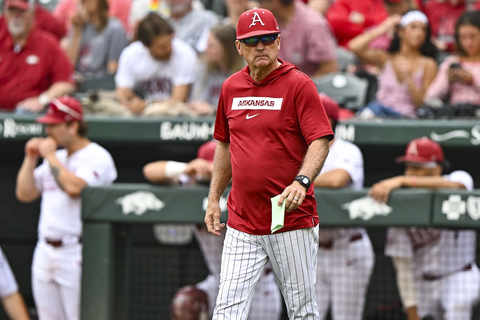 Ready to play: Arkansas baseball team earns No. 3 overall seed for NCAA ...