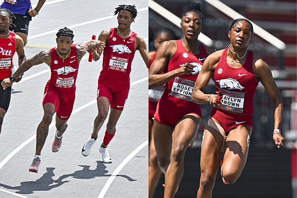 Arkansas men's, women's track and field second in entries at NCAA ...