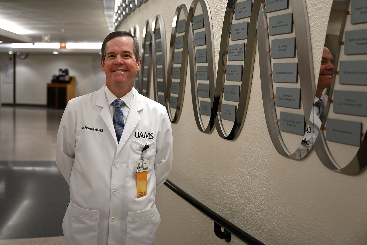 UAMS Chancellor Dr. Cam Patterson stepping down for personal, medical ...
