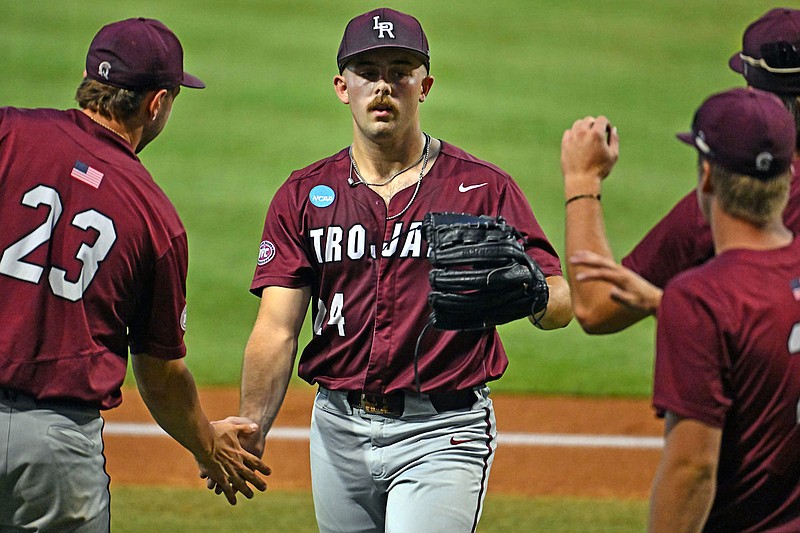 Little Rock transfer pitcher Jackson Wells, a 2023 All-American ...