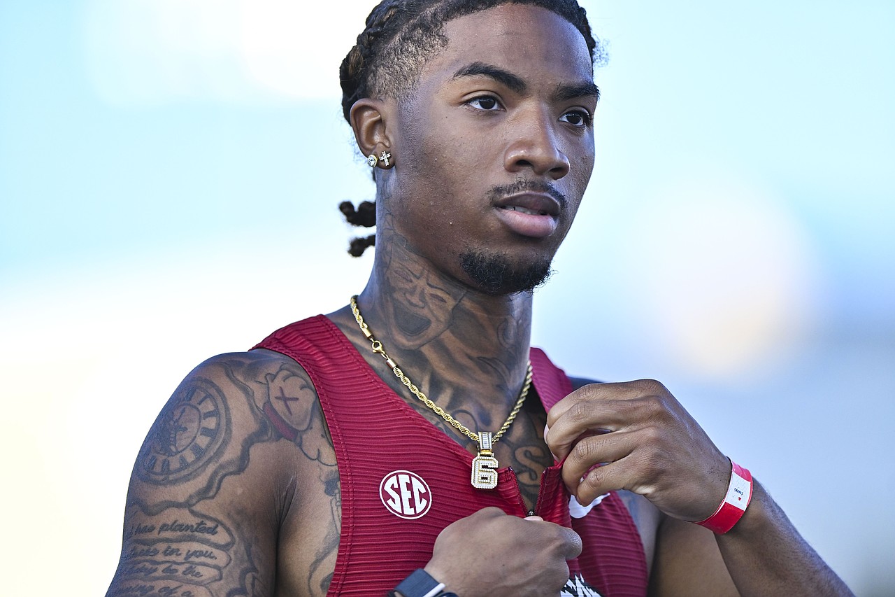 Razorback sprinter Anthony a Bowerman finalist | The Arkansas Democrat ...
