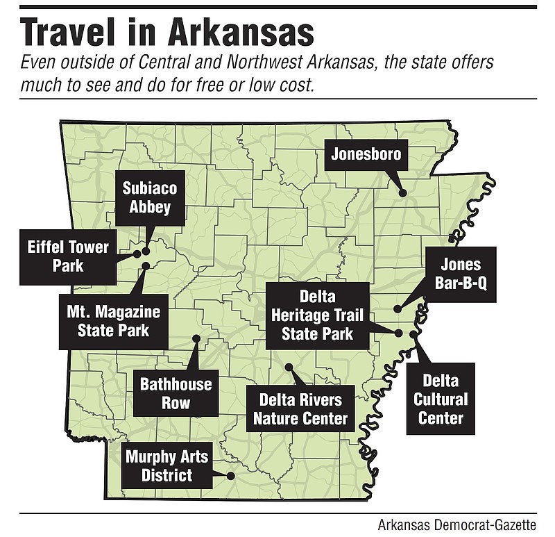 Arkansas offers state parks, other destinations for cheap travel close ...