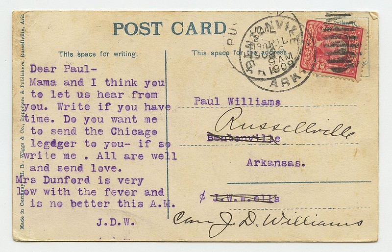 Arkansas Postcard Past: Russellville in 1909 | Northwest Arkansas ...