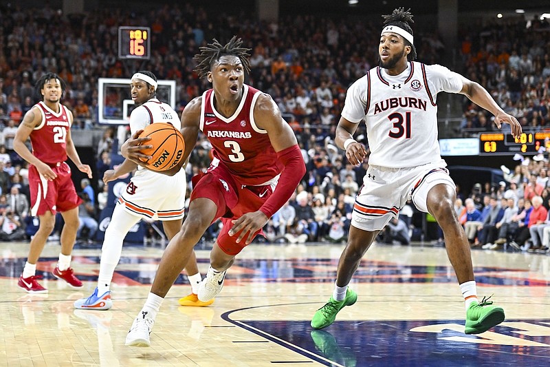 How Arkansas basketball's Adou Thiero went from project to NBA draft ...