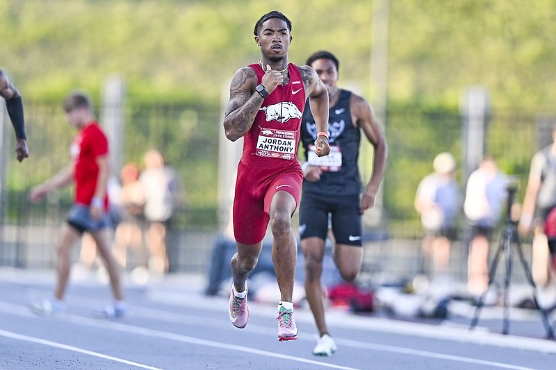 Arkansas track and field's Jordan Anthony named Bowerman award ...