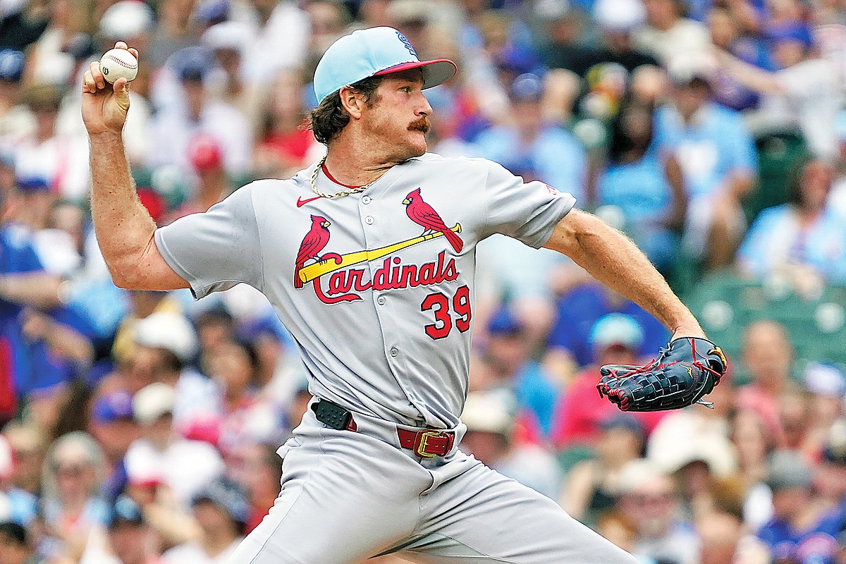 Busch hits 3 homers, Cubs set club record with 8 in rout of Cardinals ...