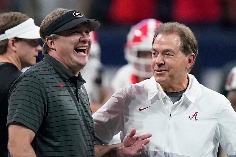 Commentary: Kirby Smart throws cold water on Nick Saban rumors | Whole ...
