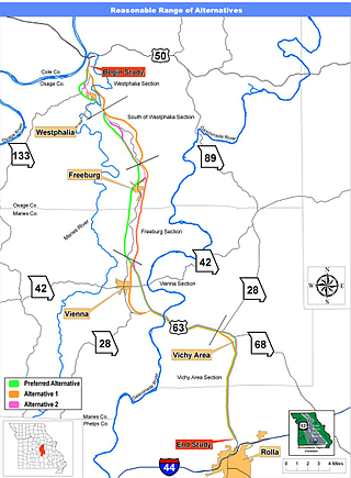 MoDOT creating plan to realign U.S. 63 near Westphalia | Jefferson City ...